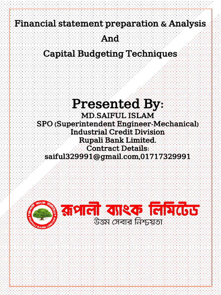 Financial Statement Preparation and Analysis | PDF