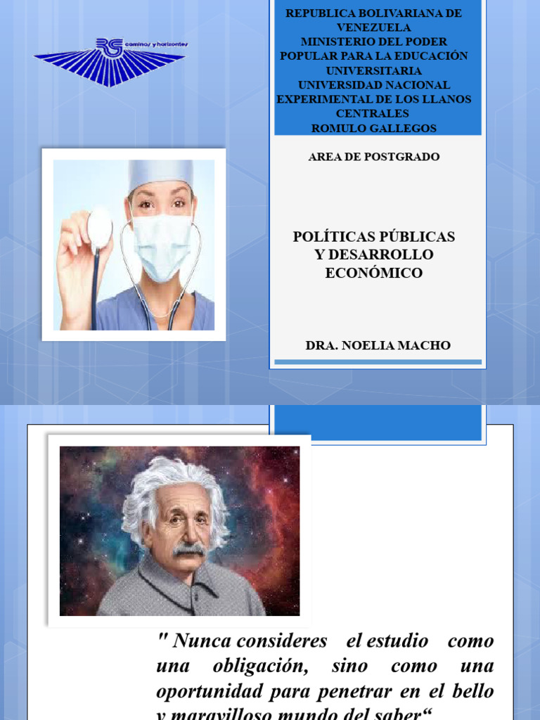 Programa Politicas Publicas y Des Econ NM 2020 | PDF | Venezuela ...