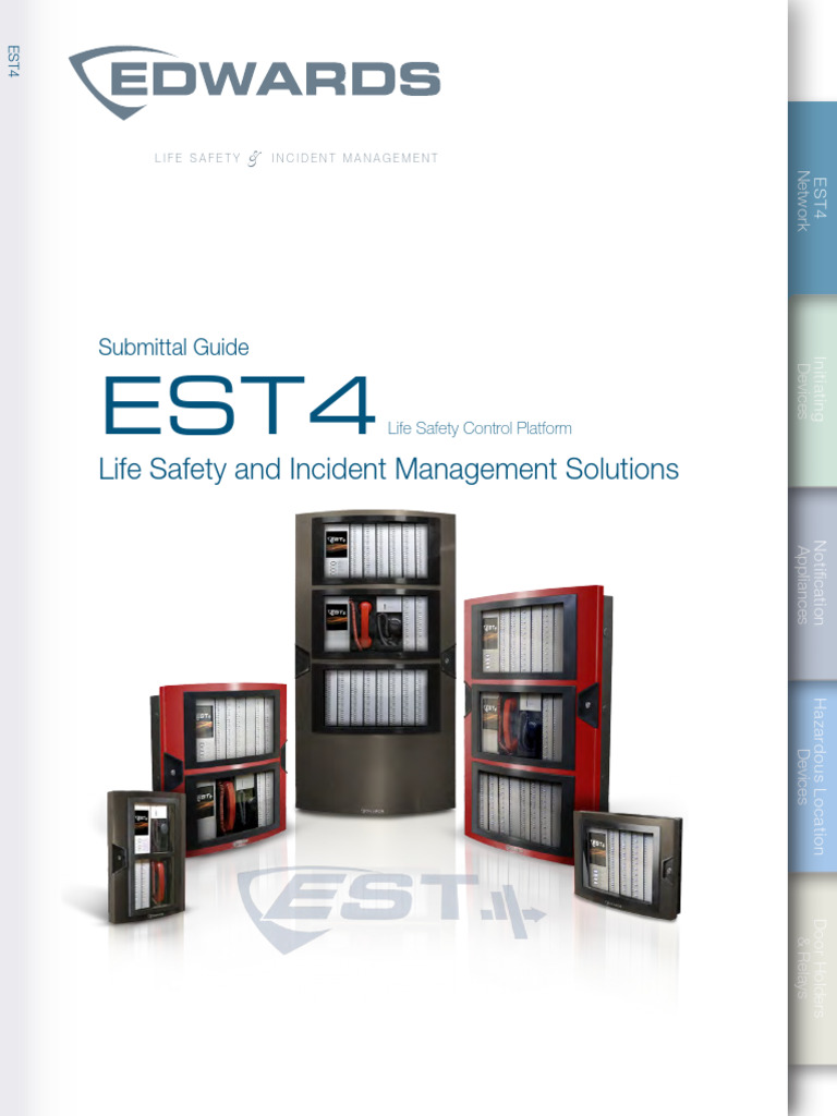 E85014-0019 - EST4 Submittal Guide | PDF | Computer Network | Computing