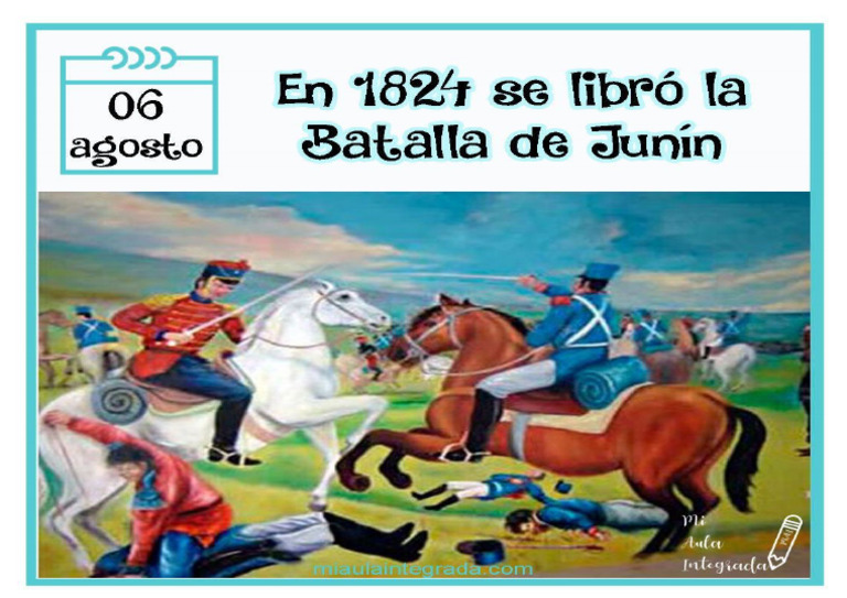 Dibujo de La Batalla de Junin | PDF