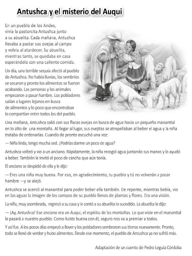 Antushca y El Misterio Del Auqui | PDF