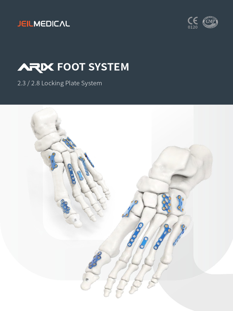 15-A02 01 Arix Foot System 2.3 2.8 Ca 191206 S | PDF | Drill | Titanium