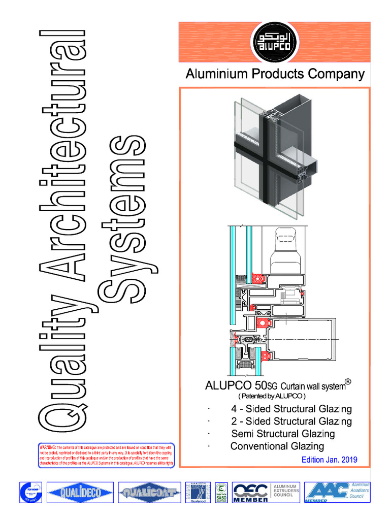Alupco 50SG Curtain Wall System | PDF