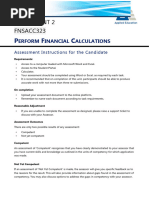 FNSACC321 - 322 - 421 Assignment Student Copy v2.2 | PDF | Debits And ...