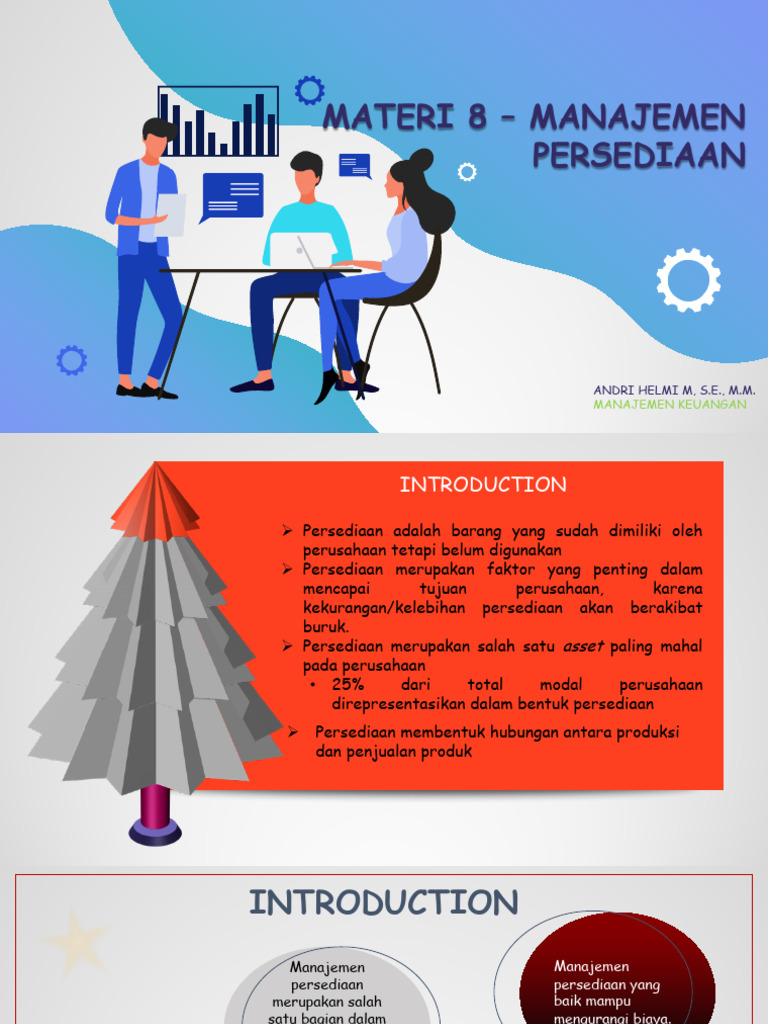 Materi 8 Manajemen Persediaan | PDF