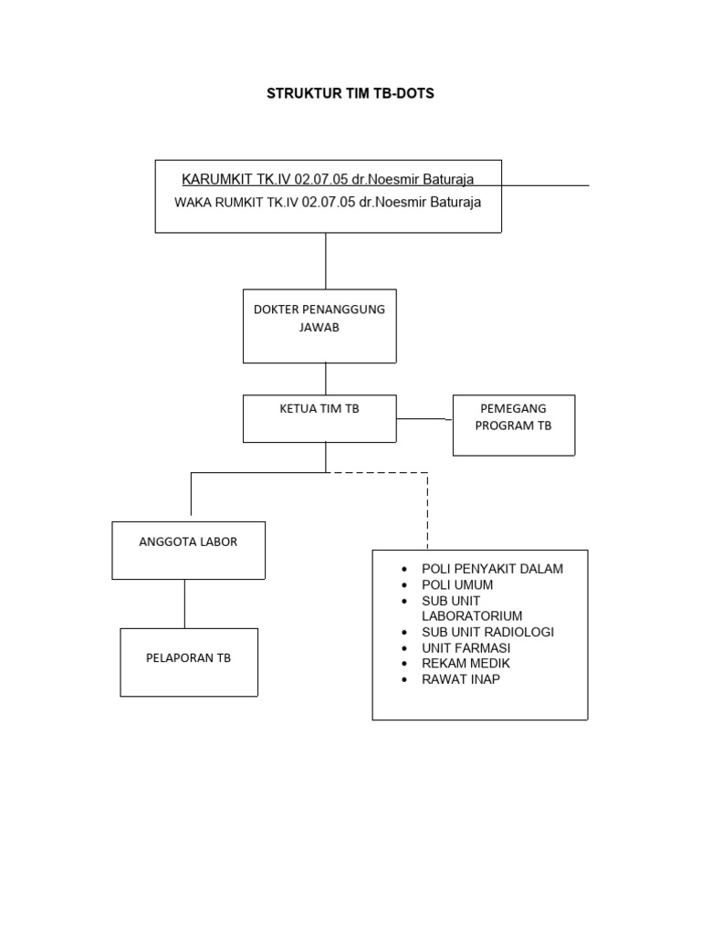 Struktur Tim TB Dots | PDF