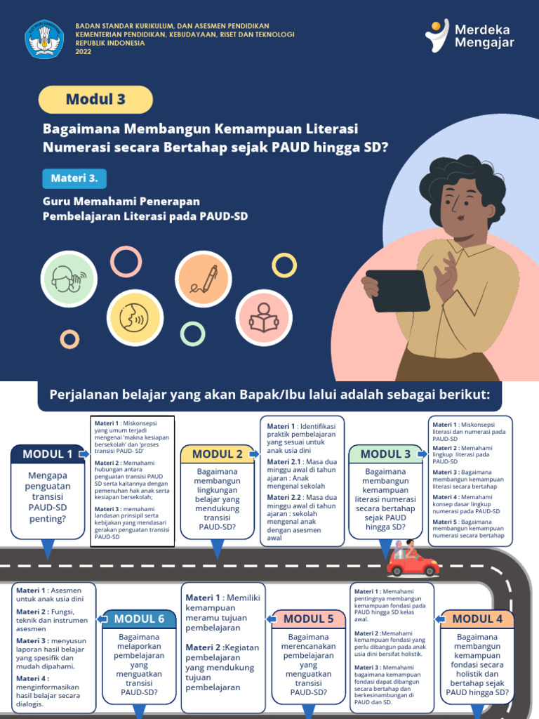 Membangun Literasi Numerasi PAUD-SD | PDF | Karier & Perkembangan ...