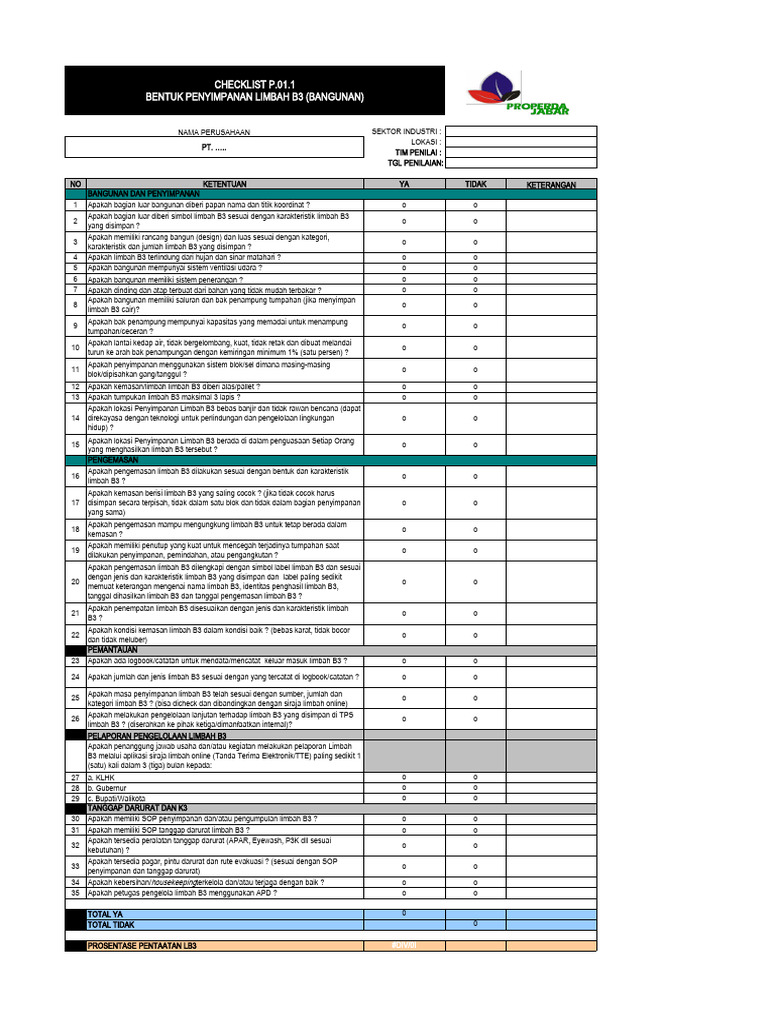 4b. Form Evaluasi PLB3 PROPERDA 2023 | PDF