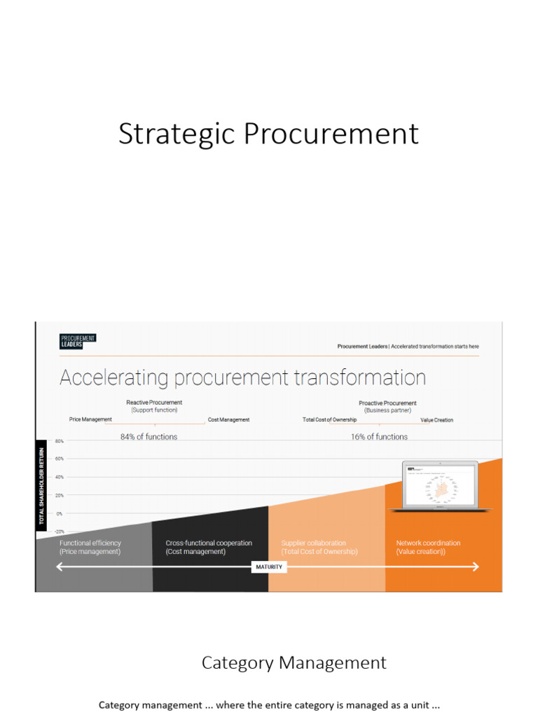Strategic Procurement PDF | Download Free PDF | Procurement ...