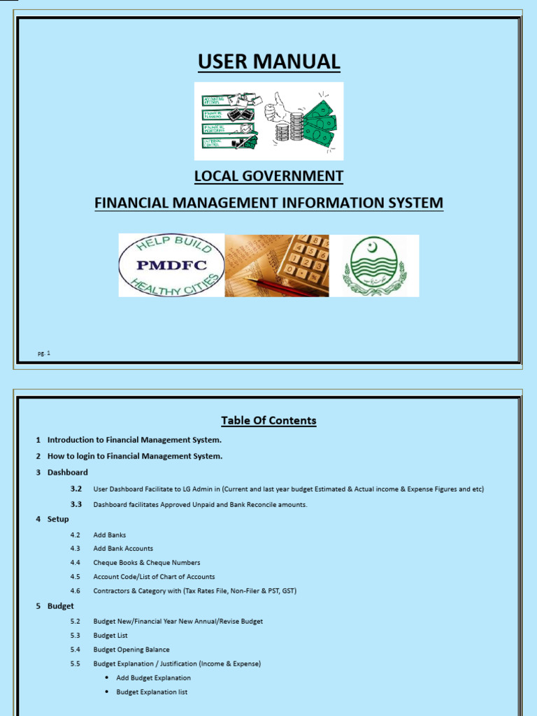 1......... LGFMIS Draft User Manual | PDF