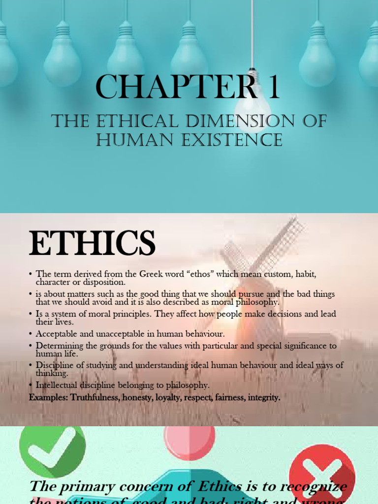 GE 9 - Chapter 1 | PDF | Knowledge | Morality