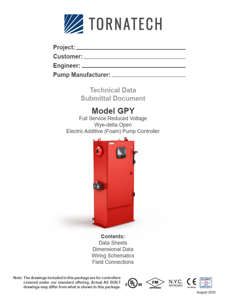 High Horsepower Foam Pump Controller | PDF | Switch | Electric Motor