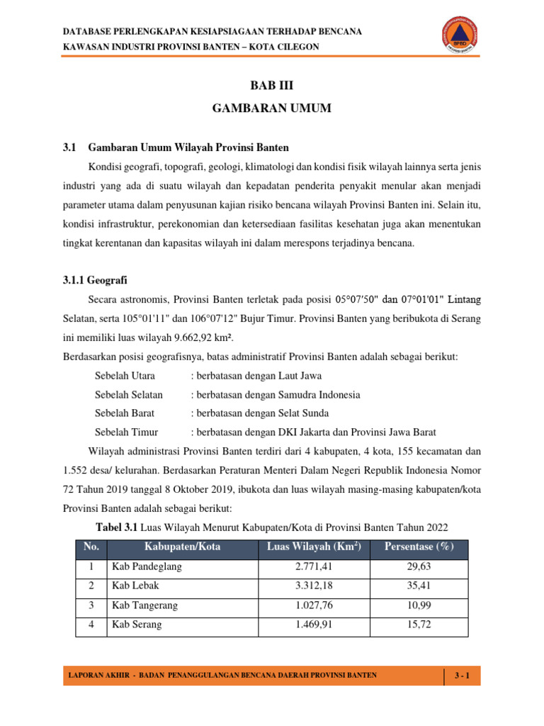 Lap Akhir Bab 3 Gambaran Umum | PDF