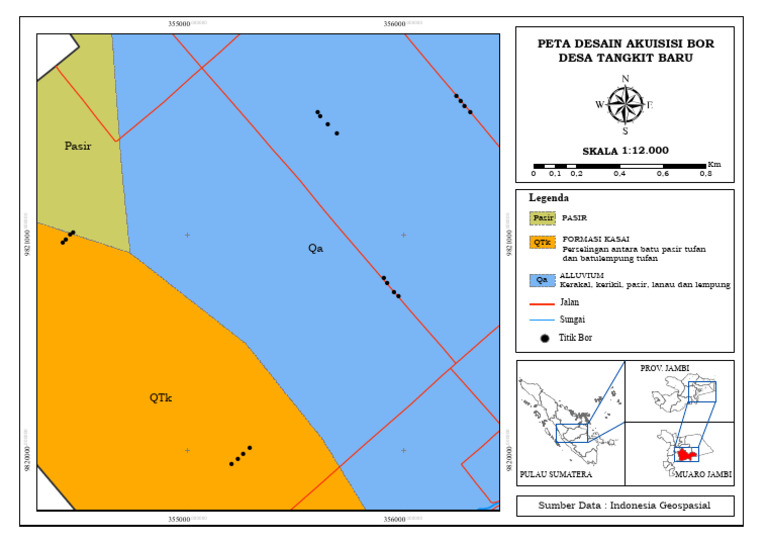 Peta Desain Akuisisi Bor | PDF