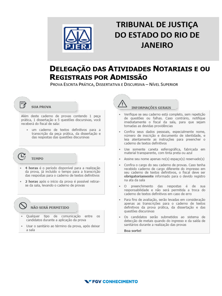 2 Fase TJRJ | Download grátis PDF | Montesquieu | Estado