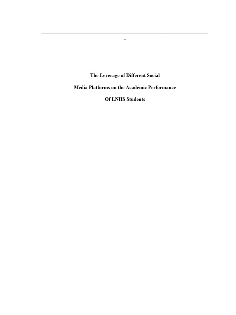 Research Paper Group 3333 | PDF | Social Media | Popular Culture ...