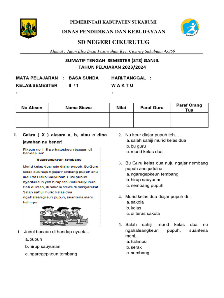 Basa Sunda Kls 2 Pdf