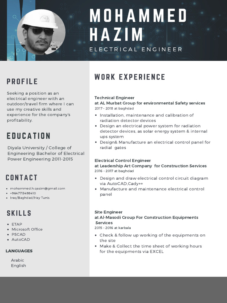 Mohammed Hazim: Work Experience Profile | PDF | Art | Computers
