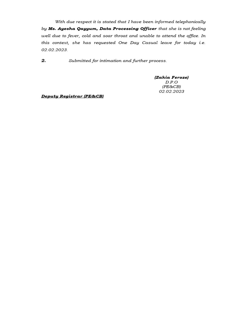 Telephonically Leave App | PDF