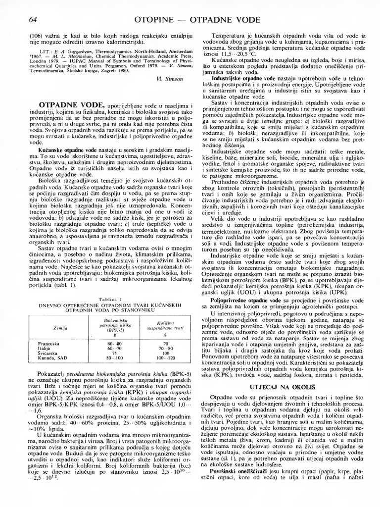 Otpadne Vode | PDF