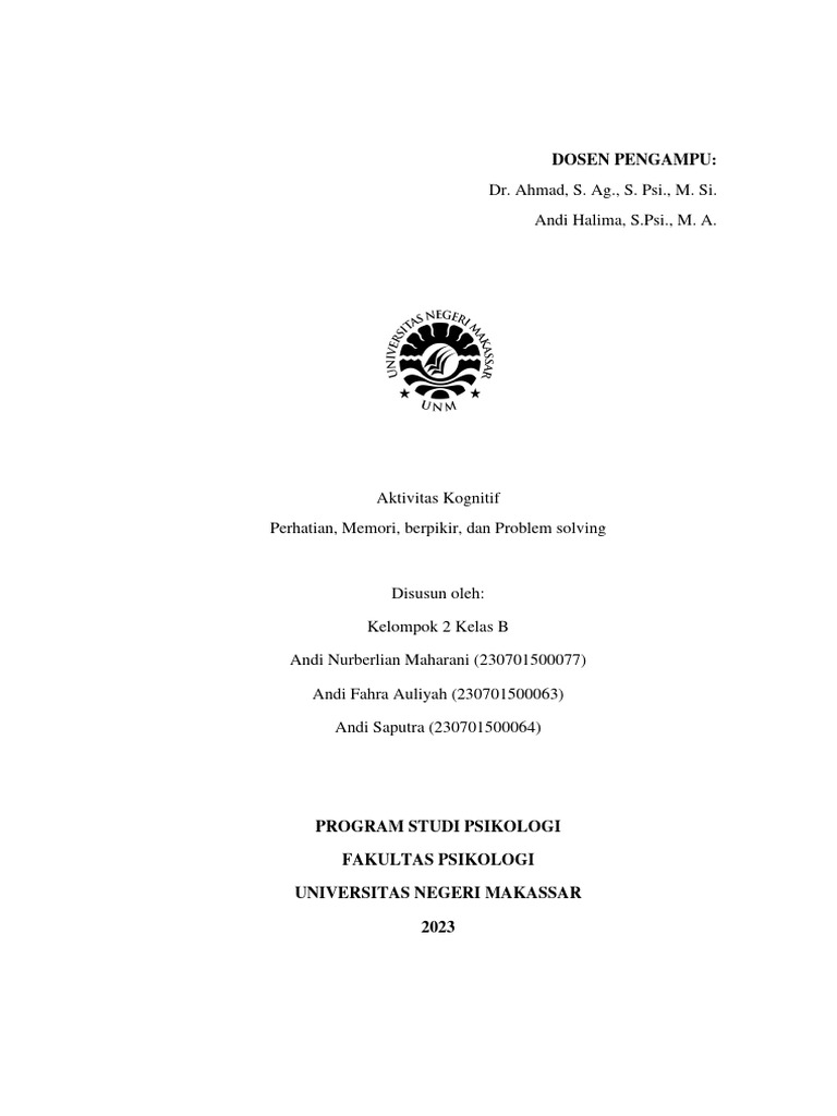 PSI PENDIDIKAN KLP-2 New | PDF