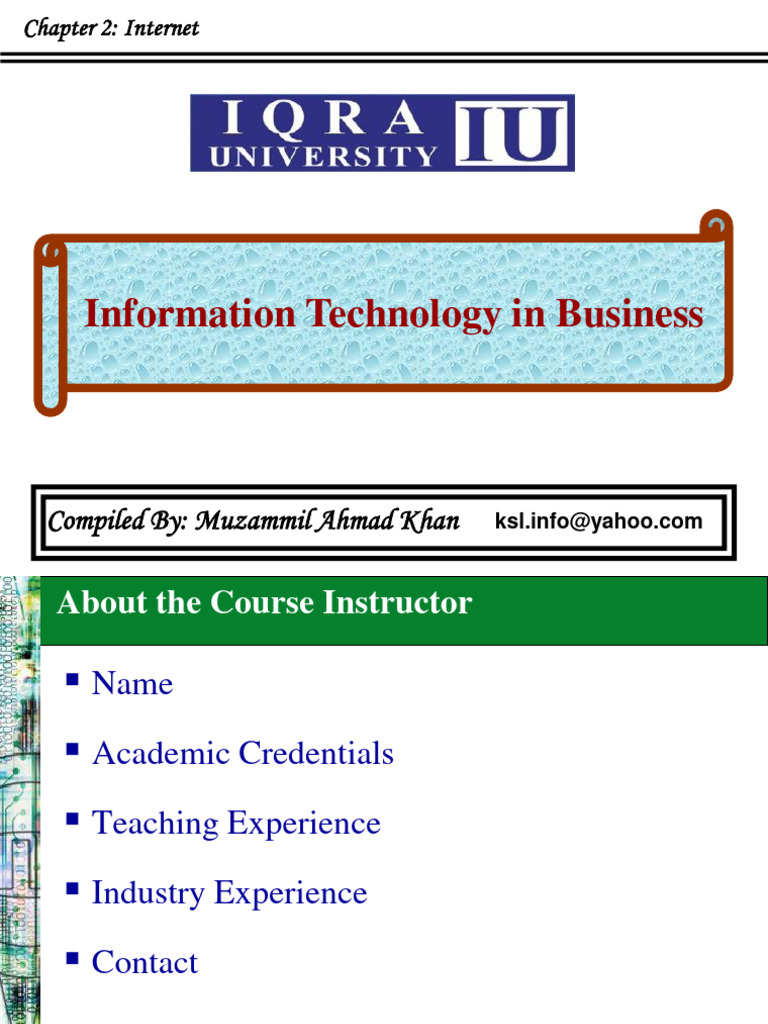 002 - Itb | PDF | Internet | Computer Network