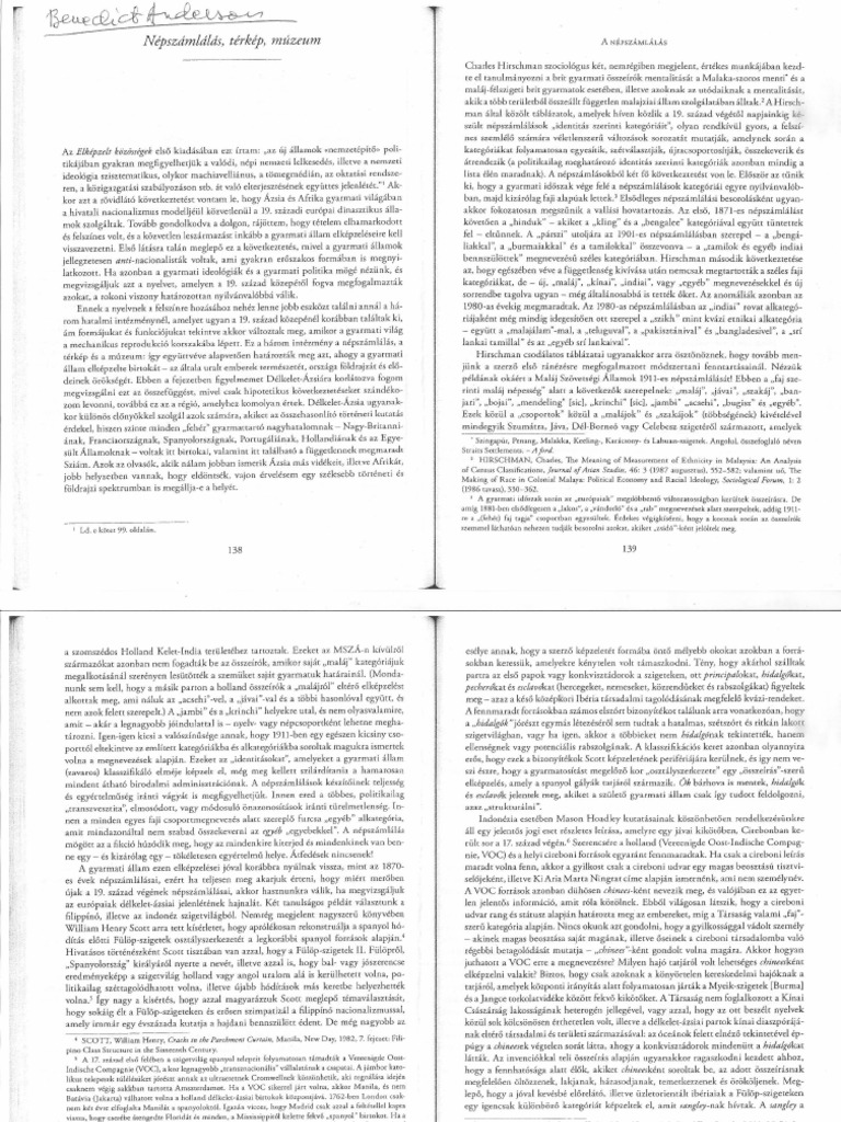 Benedict - Anderson | PDF