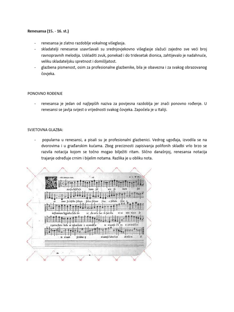 Renesansa | PDF