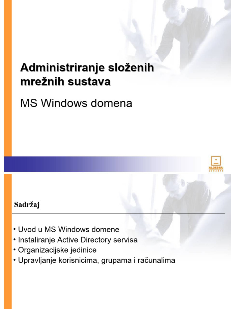 Administriranje Složenih Mrežnih Sustava | PDF