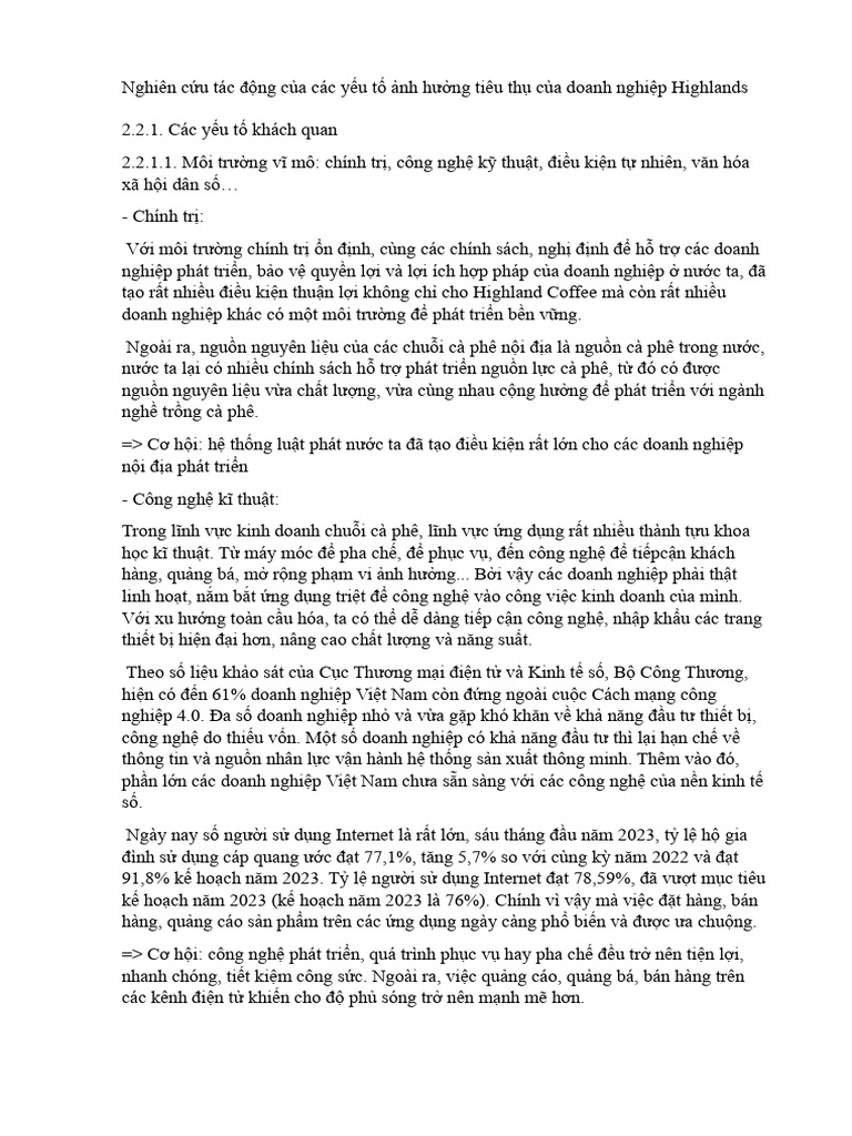 Kinh Tế Oanh Nghiệp | PDF