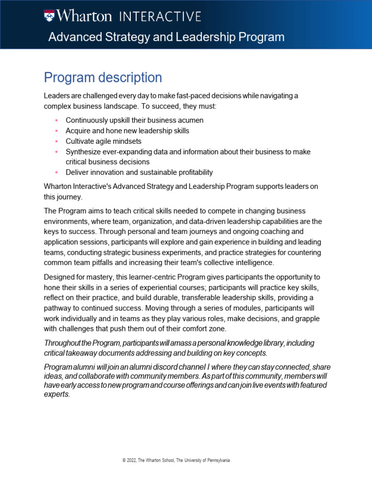 Wharton_Interactive_Advanced_Strategy_Leadership_Syllabus_Cohort2 ...