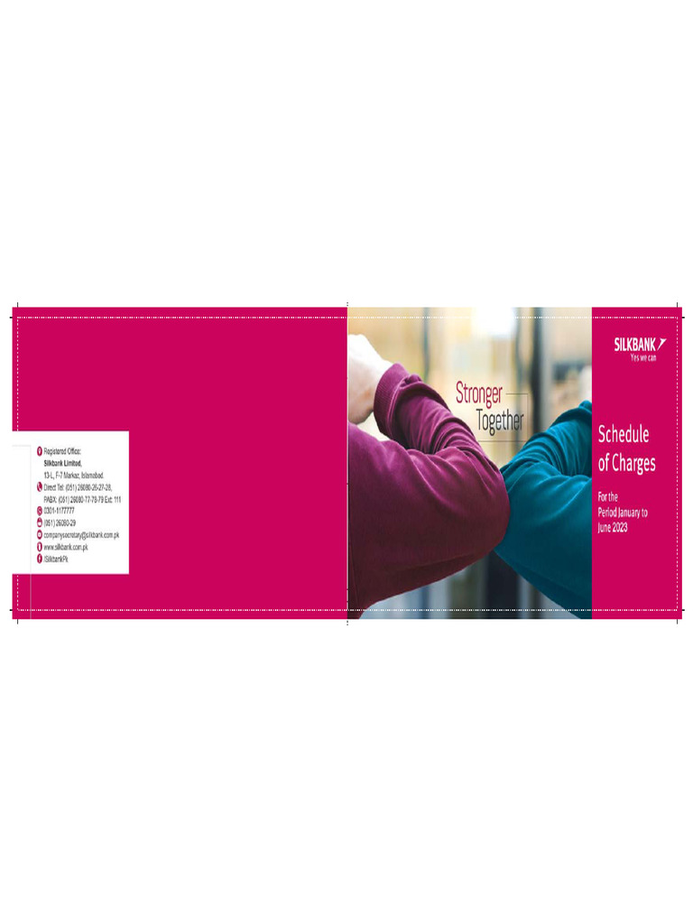 SOC Book-A Silkbank Jan To June 2023 (Eng) | PDF | Credit Card | Letter ...