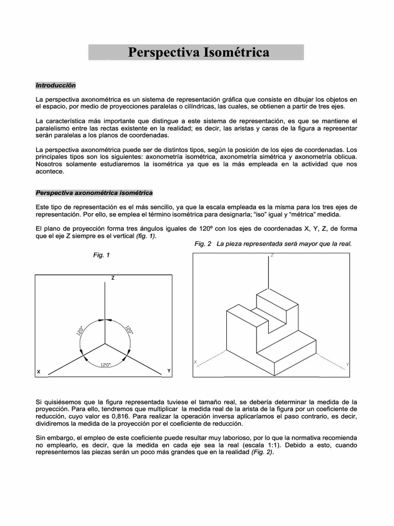 06 - Perspectiva Isometrica | PDF