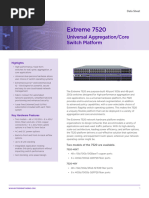 5320 Extreme Datasheet | PDF | Network Switch | Computer Network