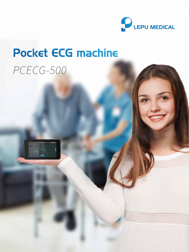 LEPU MEDICAL Pocket ECG PCECG-500 Catalog | PDF | Electrocardiography | Electromyography