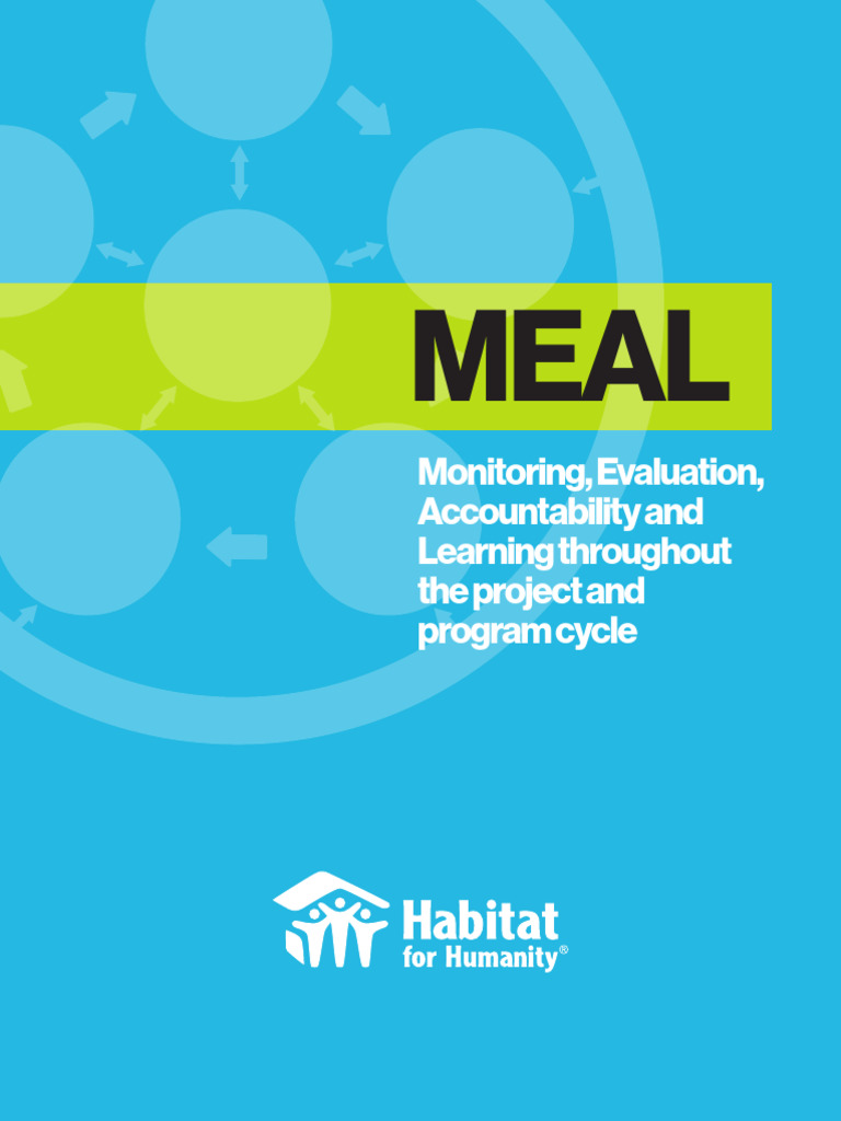 Monitoring Evaluation Learning Accountability Throughout Project Program Life Cycle Habitat for ...