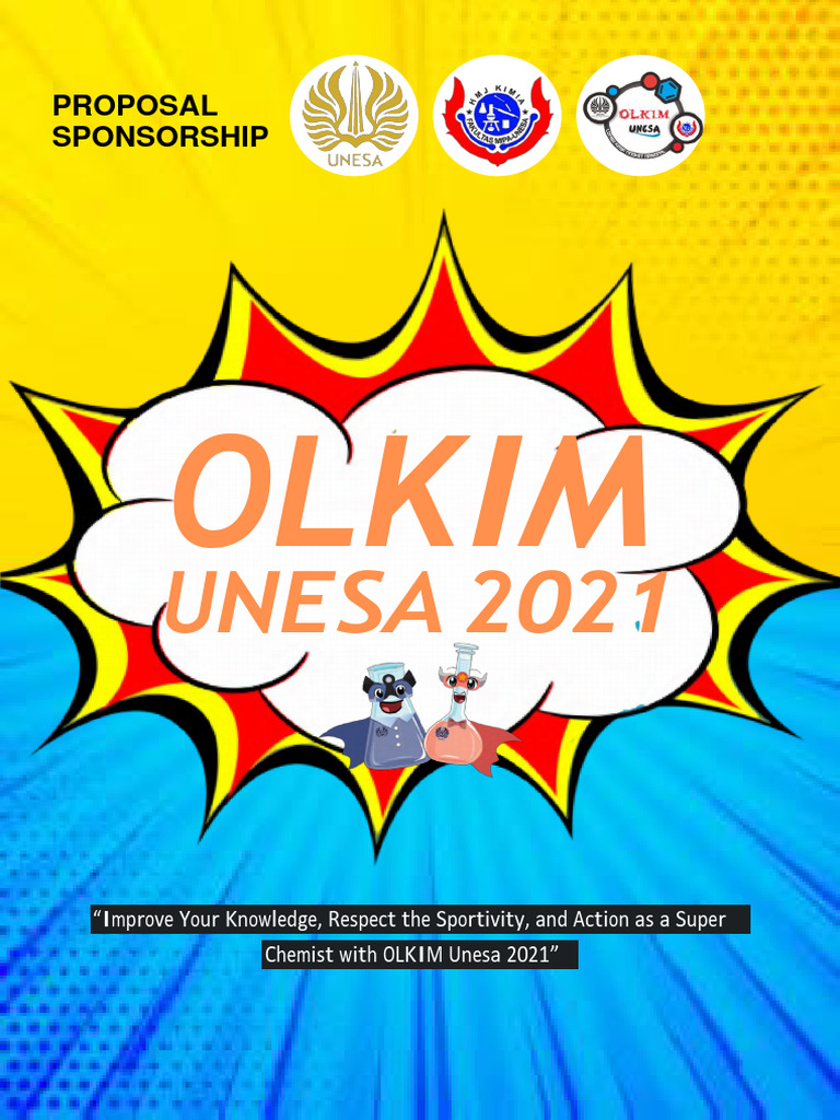 003 - Proposal Sponsorship OLKIM Unesa 2021 - HMJ Kimia - F | PDF