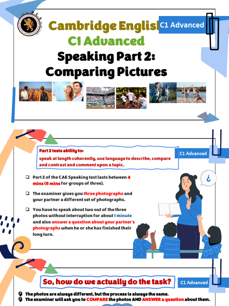 C1 Advanced Speaking Part 2-Structure | PDF