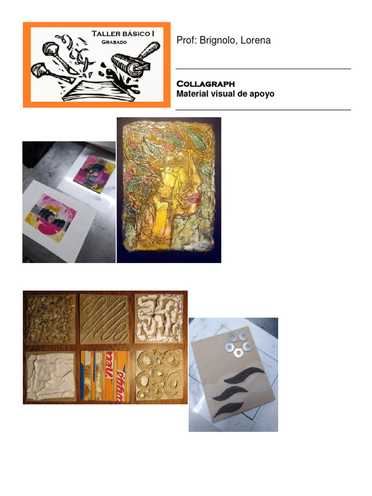 Collagraph Material Visual | PDF