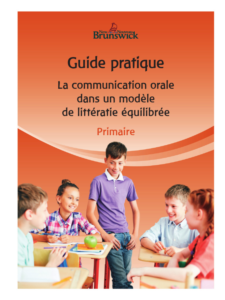Guide Pratique: La Communication Orale Dans Un Modèle de Littératie ...