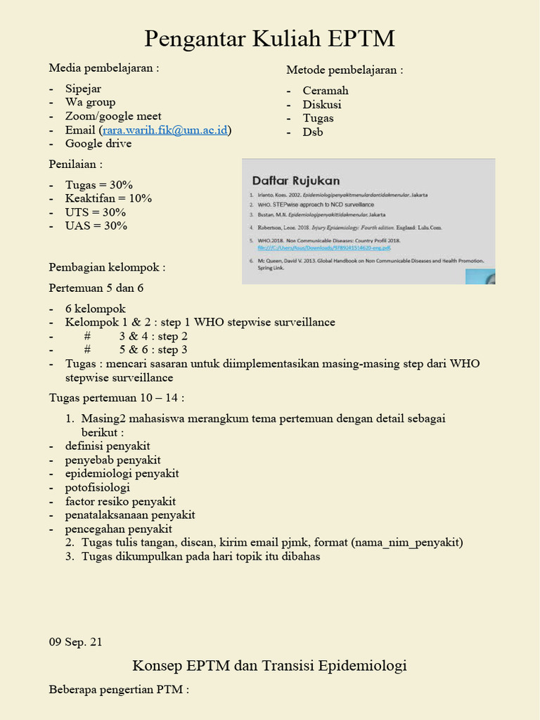 Catatan Kuliah | PDF