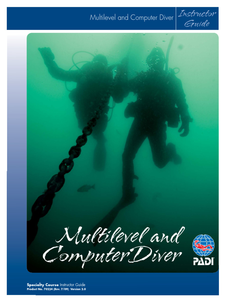 Multilevel Diver | PDF | Scuba Diving | Underwater Diving