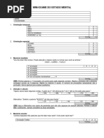 Manual do Mini Teste Mental | PDF