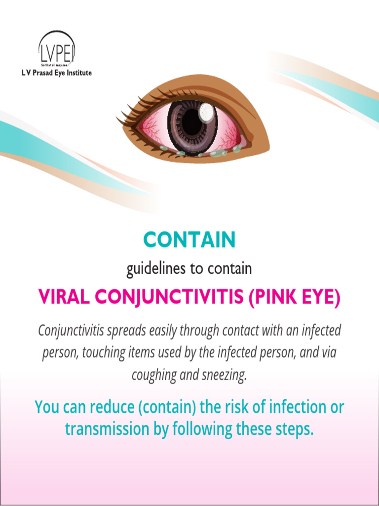 Guidelines For Viral Conjunctivitis | PDF