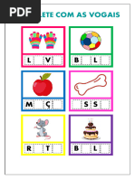 Atividades do Método Abacada | PDF