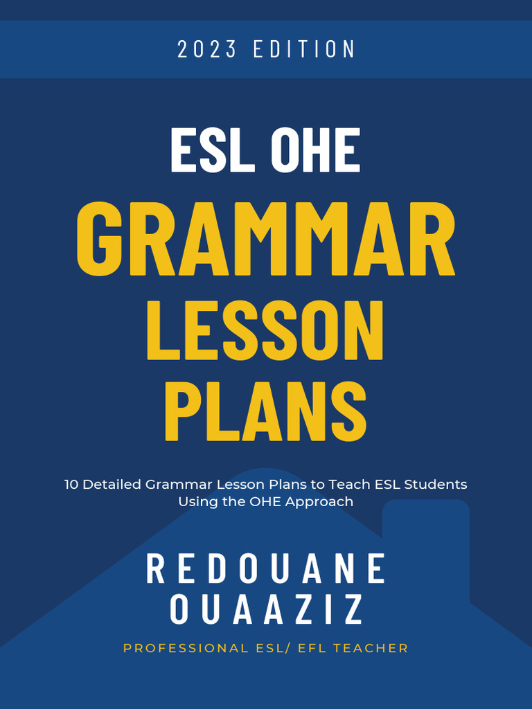 2 BAC Grammar Lesson Plans | PDF | English As A Second Or Foreign Language | Verb
