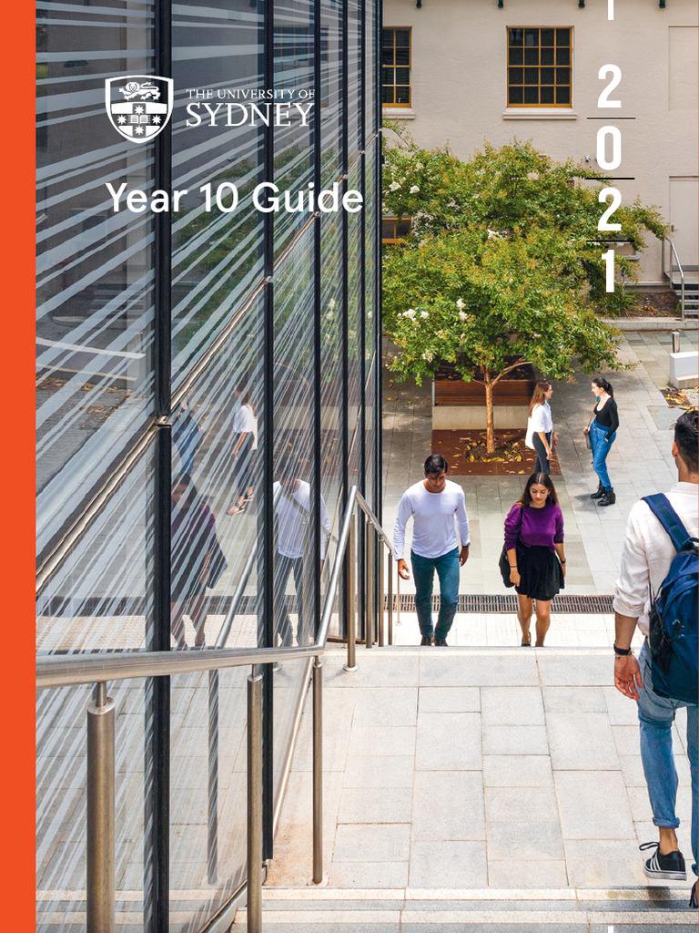 Usyd Year 10 Guide 2021 | PDF | University And College Admission ...
