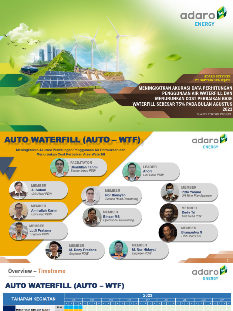 QCP - Otomatisasi Waterfill R1 | PDF