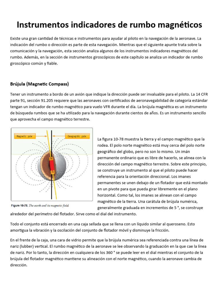 Clase 10 - Indicadores de Rumbo | PDF