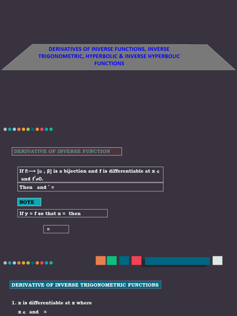 Mat 1b JR Diff m05 Inverse Fun | PDF Mat 1b JR Diff m05 Inverse Fun | PDF